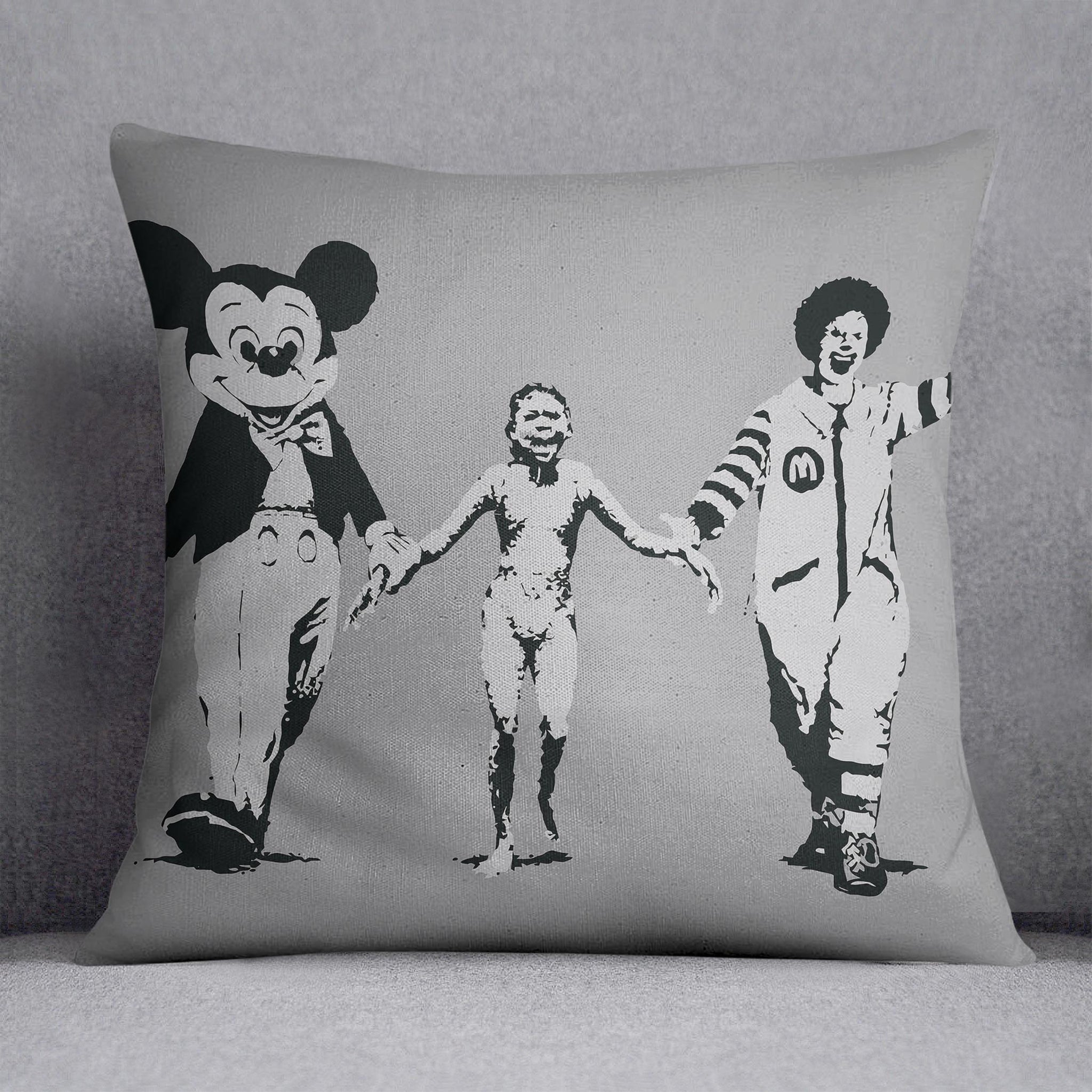 banksy mickey ronald