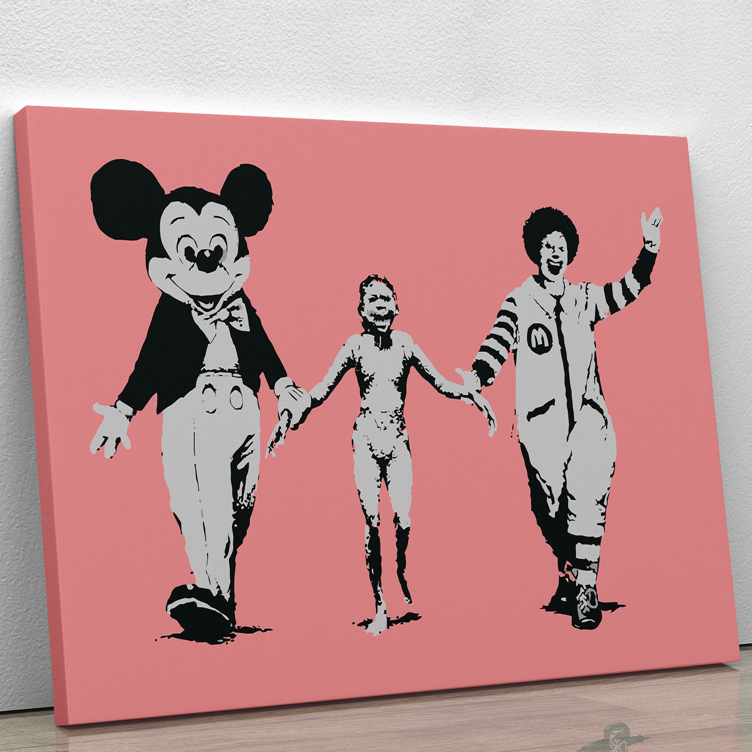 banksy mickey ronald