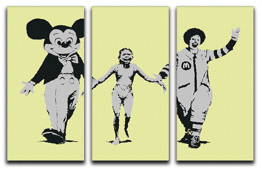banksy mickey ronald