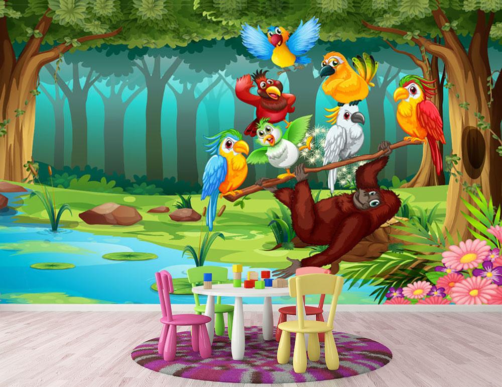 wild animals background