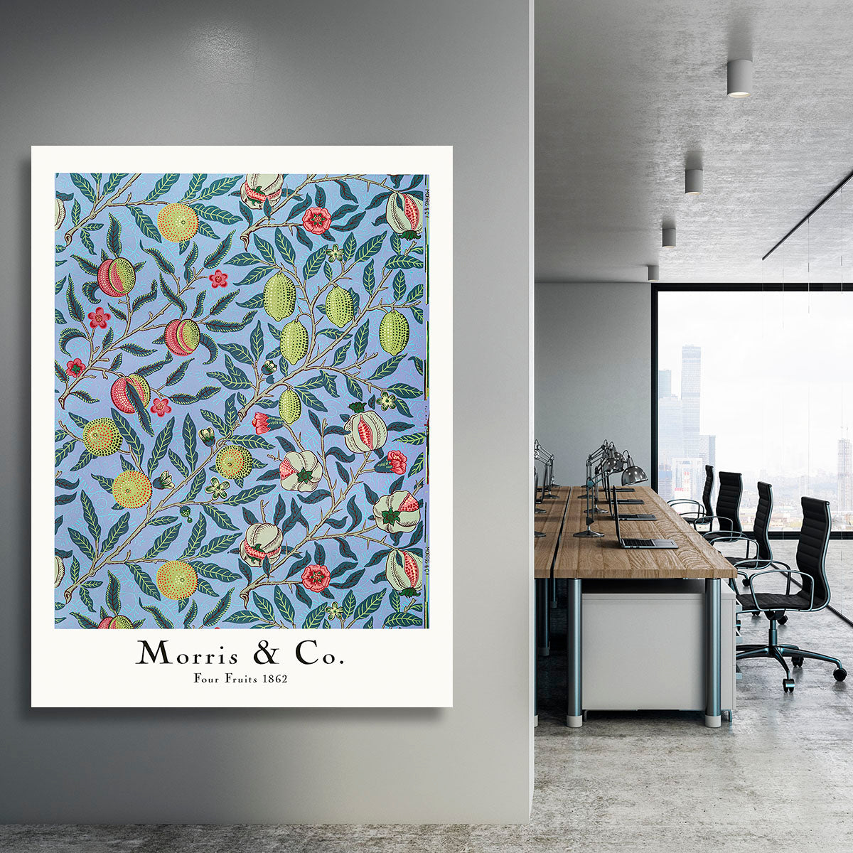 William Morris Four Fruits Canvas Print or Poster | Canvas Art Rocks
