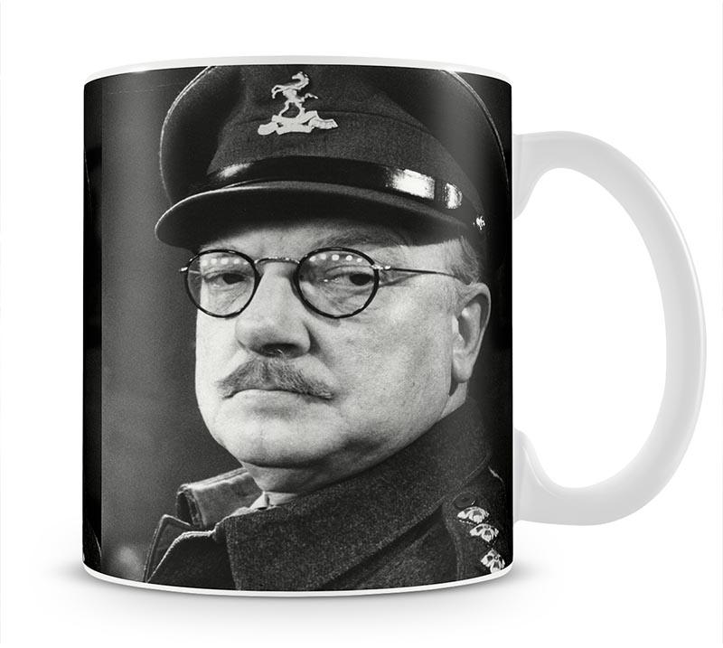 Actor Arthur Lowe as Captain Mainwaring Mug | Canvas Art Rocks