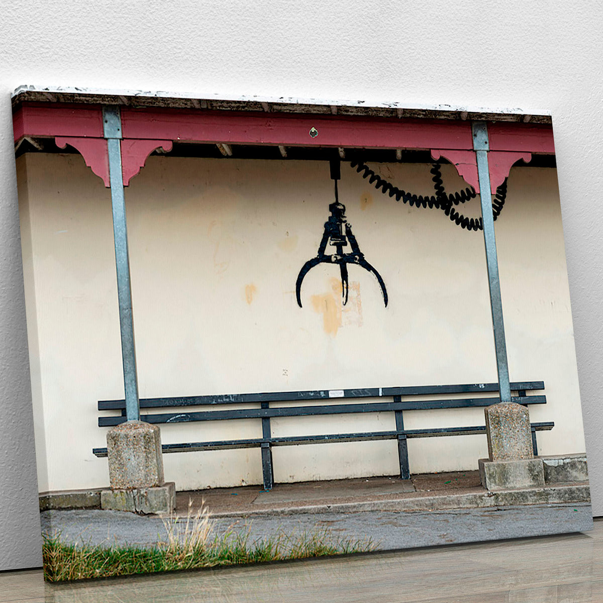 Banksy Amusement Arcade Crane Canvas Print or Poster | Canvas Art Rocks