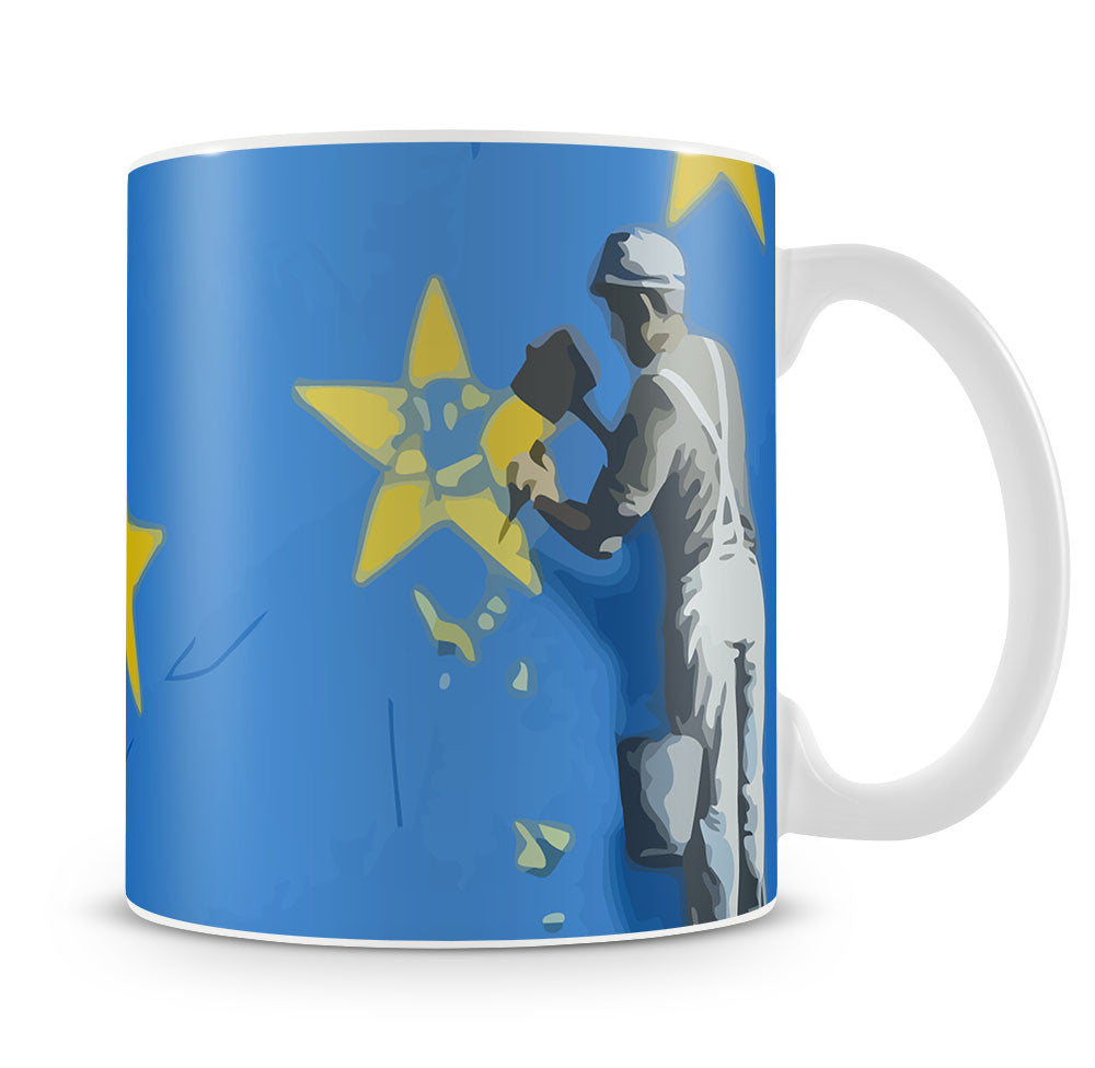 Banksy Brexit Star Dover Mug | Canvas Art Rocks