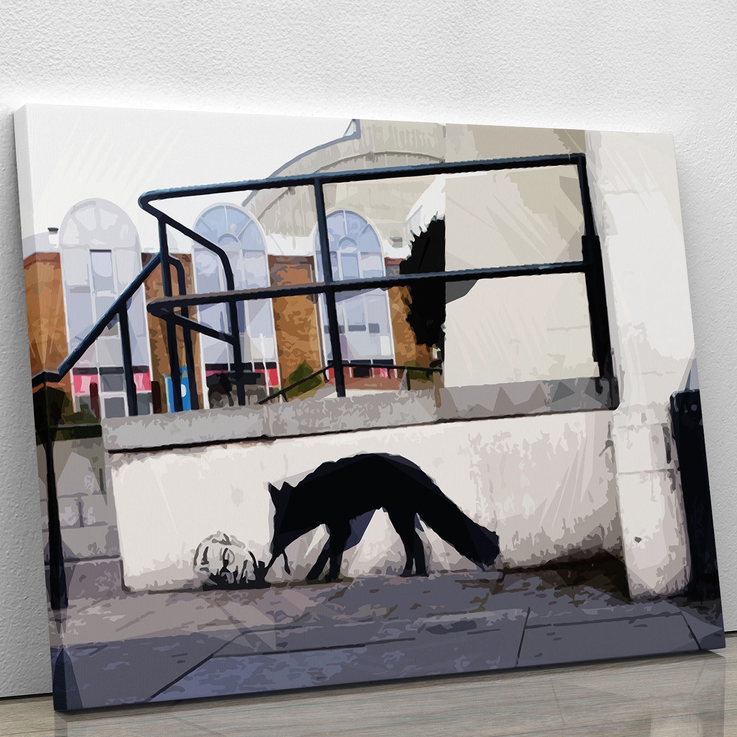 Banksy Kentucky Fox Canvas Print or Poster | Canvas Art Rocks