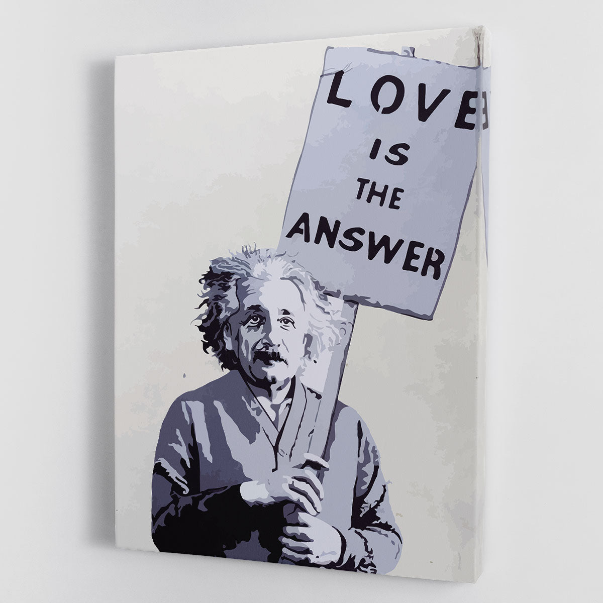 Banksy Love Is The Answer Canvas Print or Poster | Canvas Art Rocks