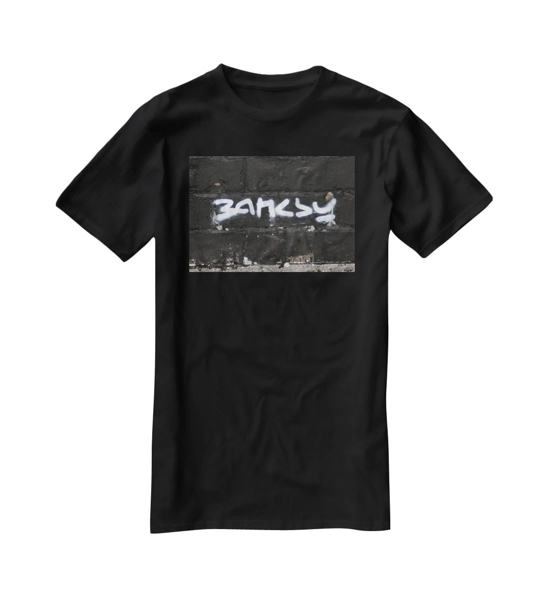 Banksy Signature Tag T-Shirt | Canvas Art Rocks
