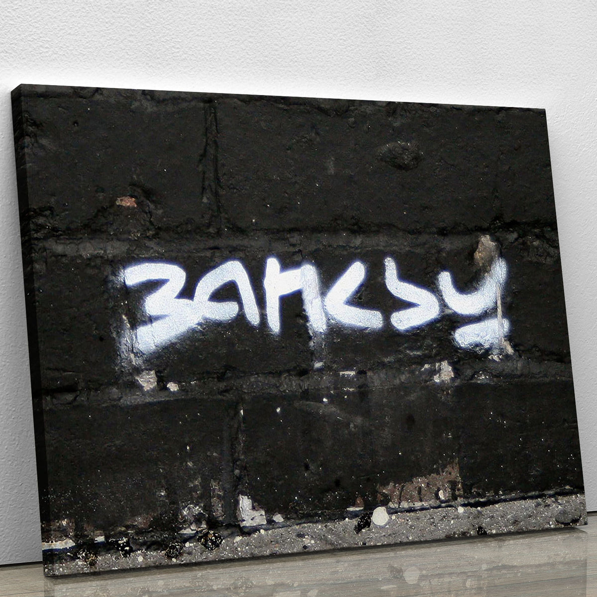 Banksy Signature Tag Canvas Print or Poster | Canvas Art Rocks