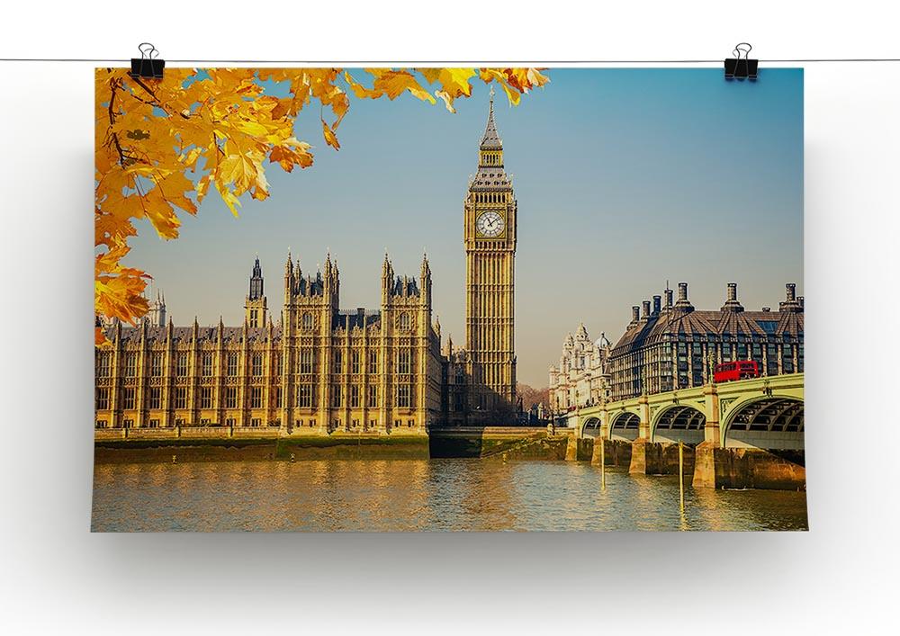 Big Ben Canvas Print or Poster | Canvas Art Rocks
