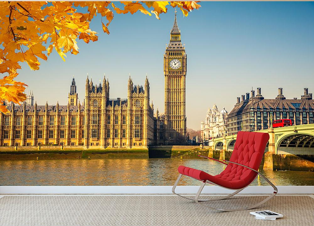 Big Ben Wall Mural Wallpaper | Canvas Art Rocks