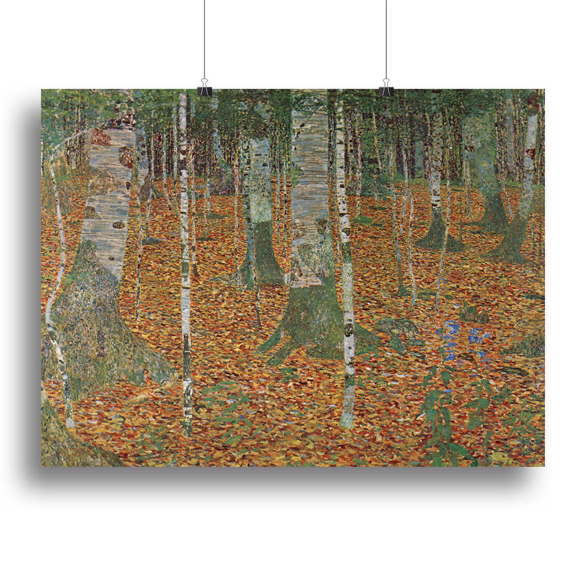 Birch Forest by Klimt Canvas Print or Poster | Canvas Art Rocks