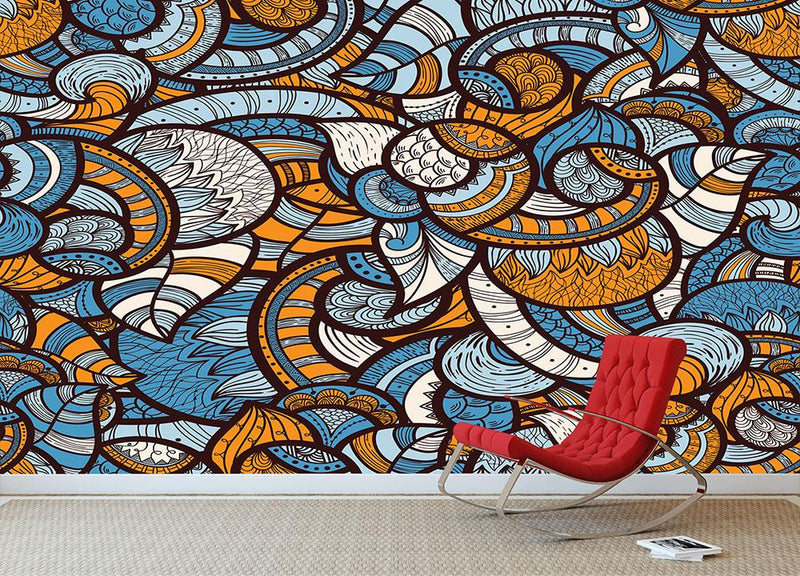 Pattern Wallpaper & Wall Mural | Canvas Art Rocks