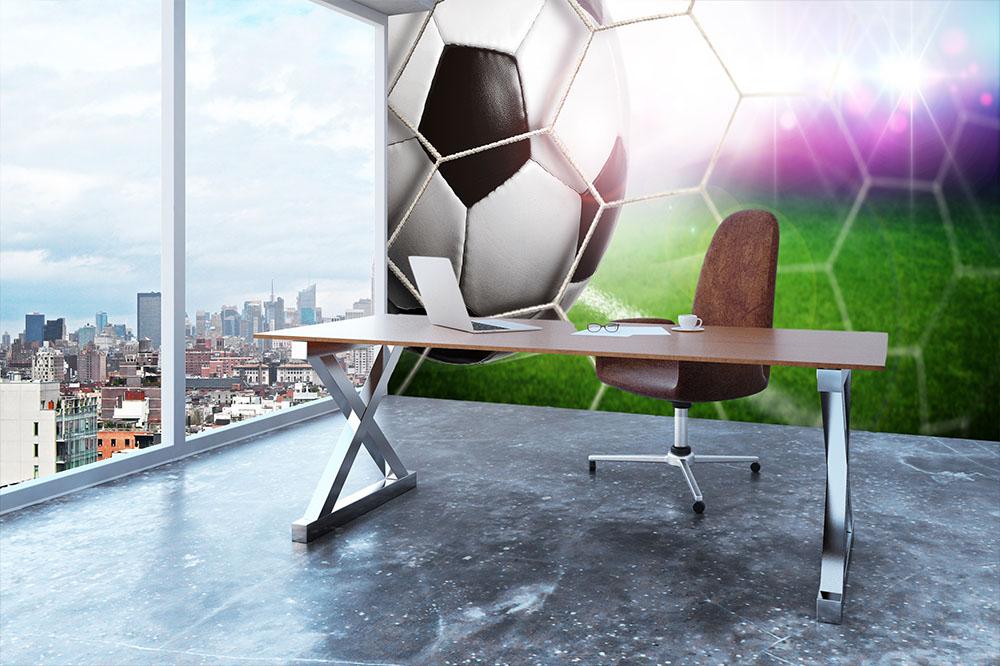 Goal Wall Mural Wallpaper | Canvas Art Rocks
