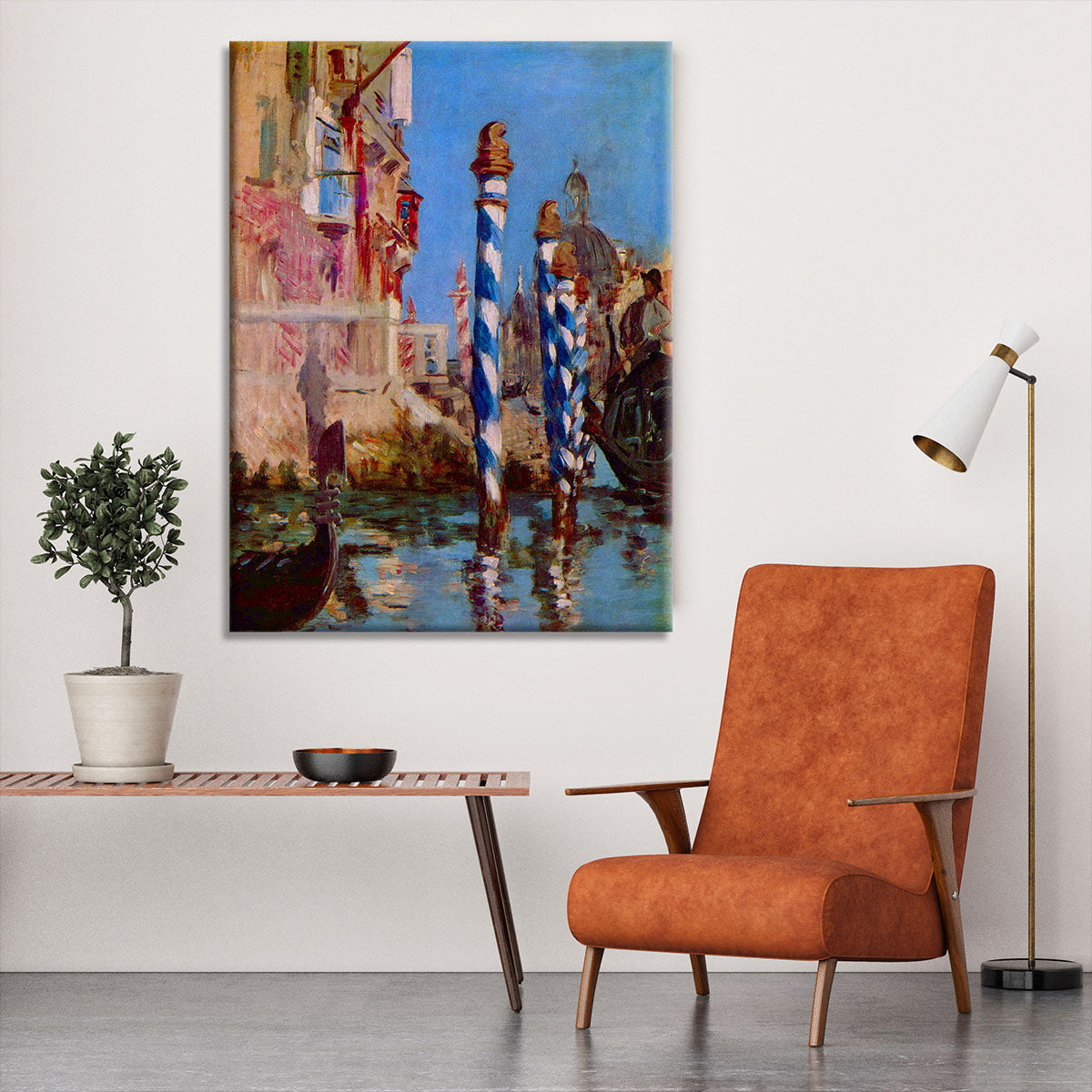 Grand Canal in Venice by Edouard Manet Canvas Print or Poster | Canvas ...