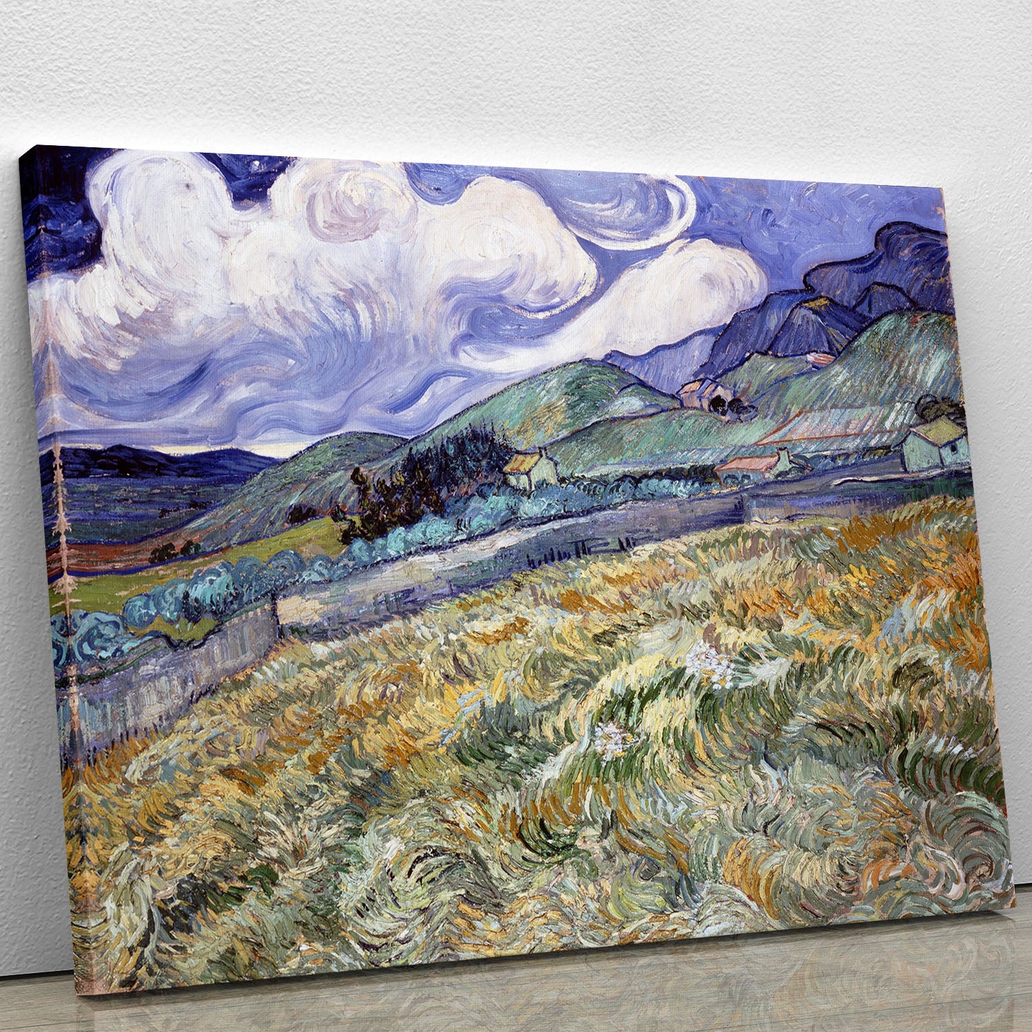 Landscape from Saint-Remy Canvas Print or Poster | Canvas Art Rocks