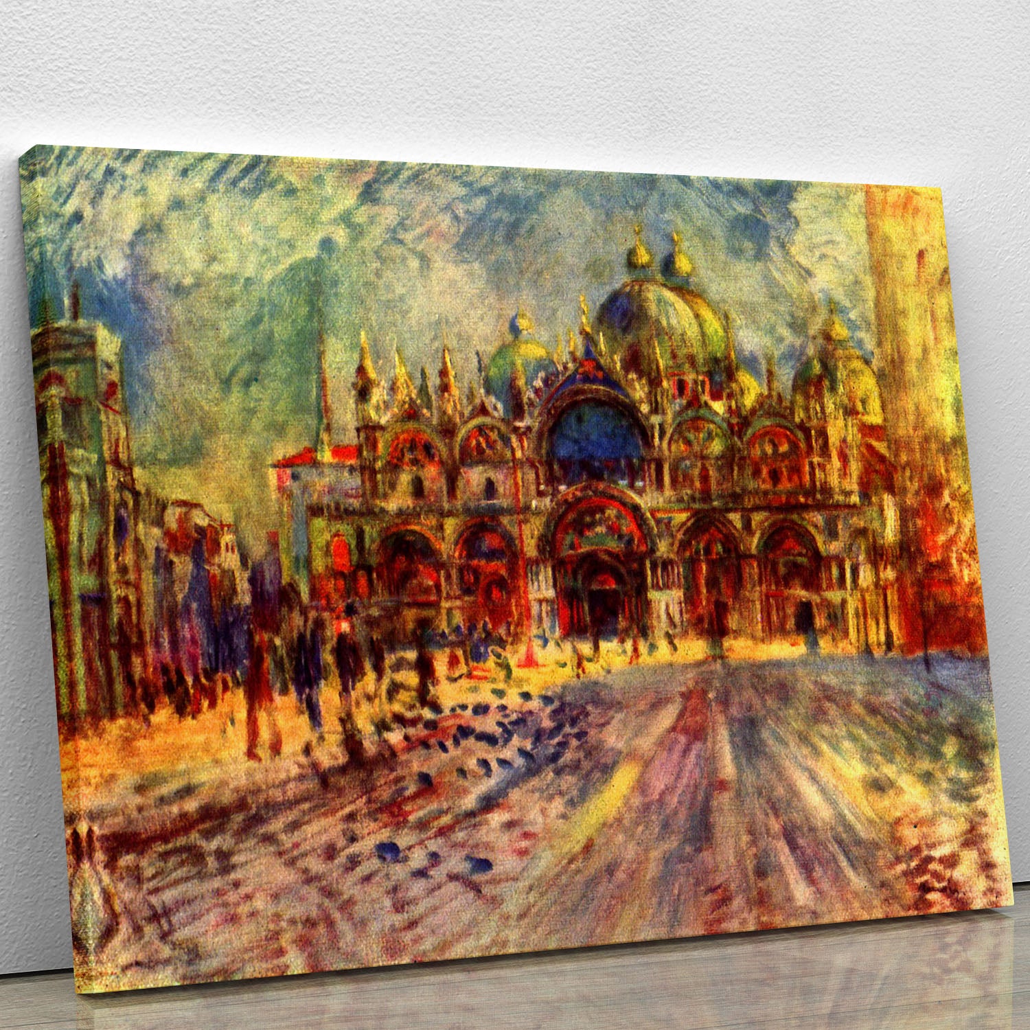Marcus place in Venice by Renoir Canvas Print or Poster | Canvas Art Rocks