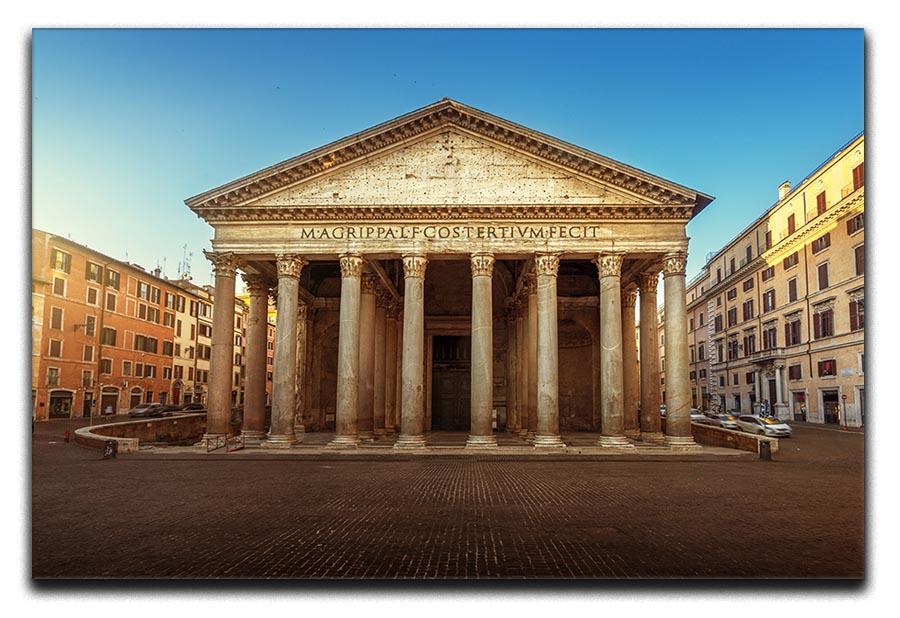 Pantheon in Rome Canvas Print | Canvas Art Rocks
