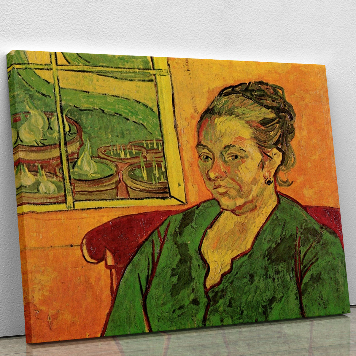 Portrait of Madame Augustine Roulin by Van Gogh Canvas Print or Poster ...