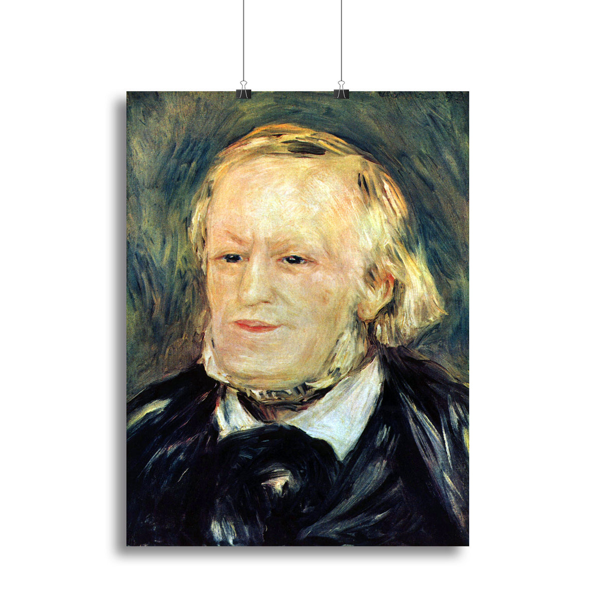 Portrait of Richard Wagner by Renoir Canvas Print or Poster | Canvas ...