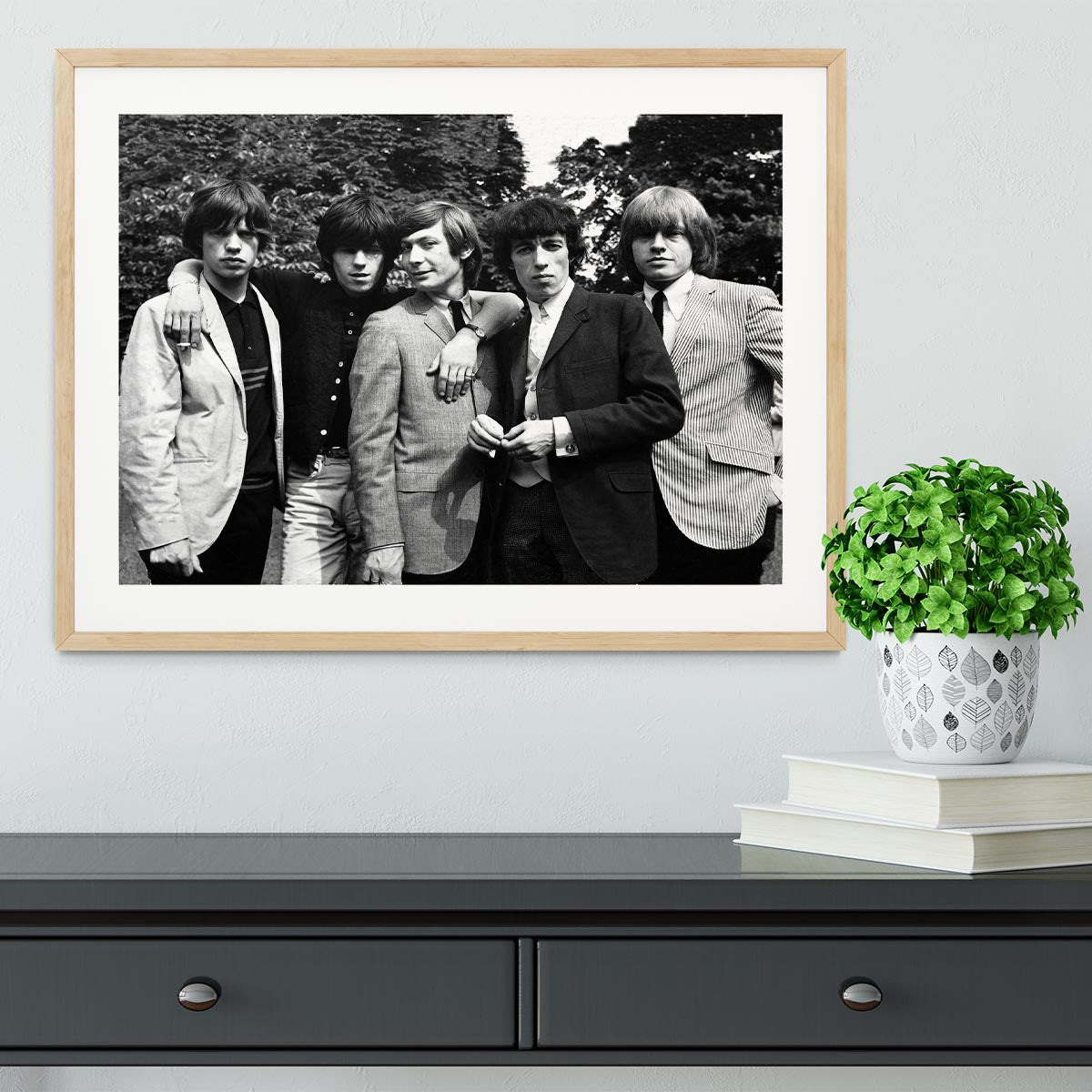 Rolling Stones 1964 Framed Print | Canvas Art Rocks
