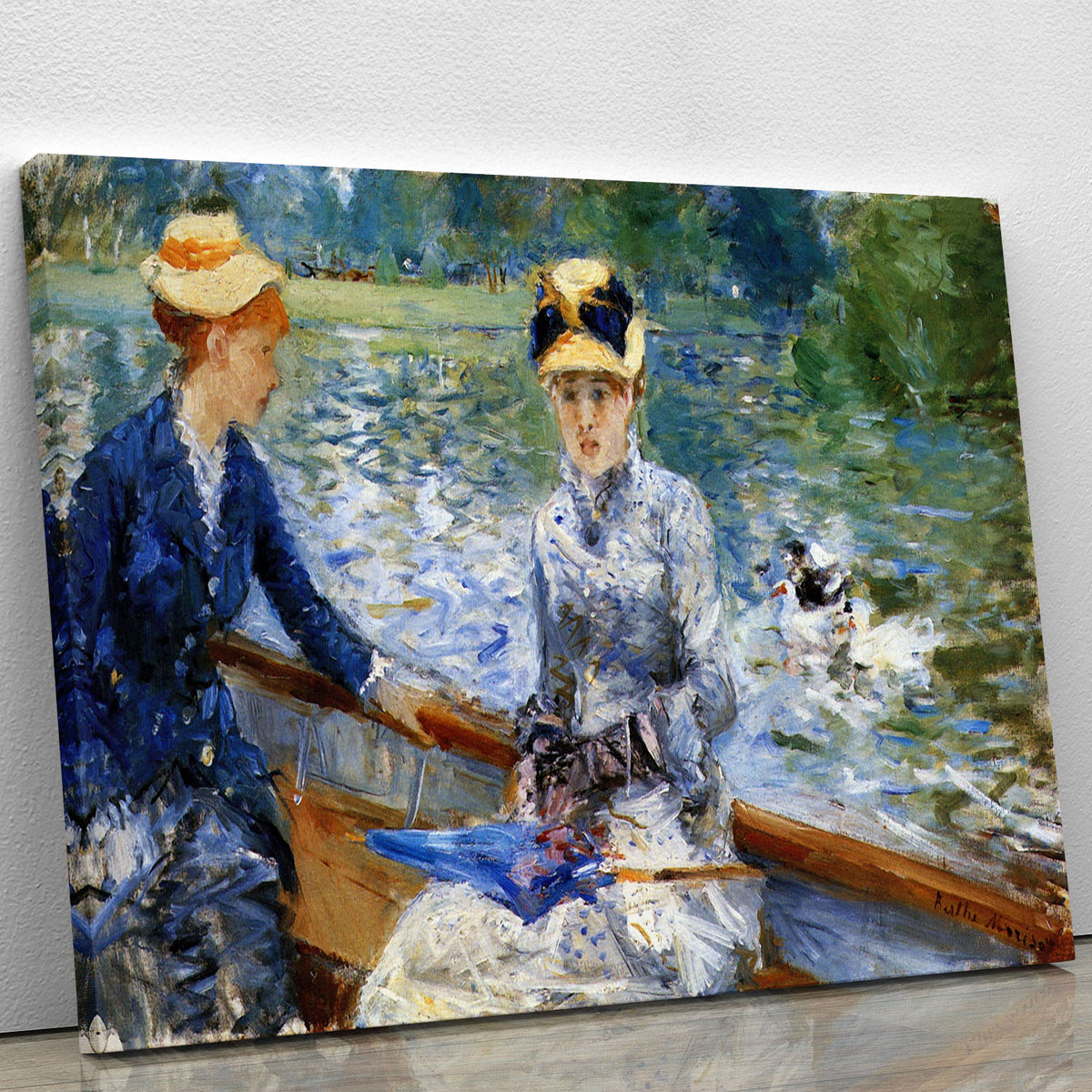 Summer day by Renoir Canvas Print or Poster | Canvas Art Rocks
