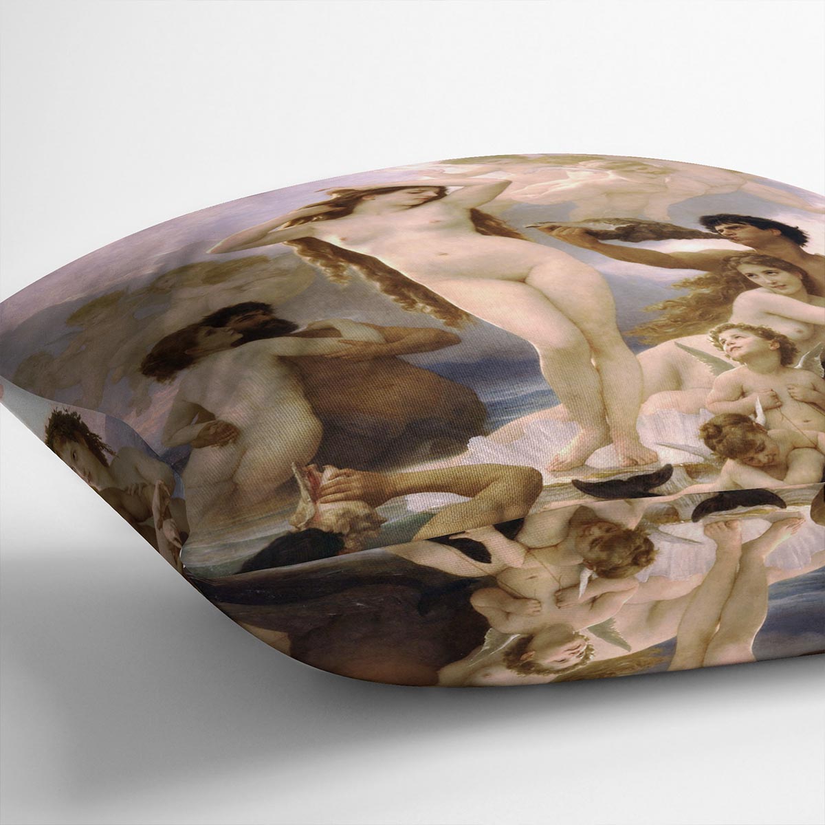 The Birth of Venus By Bouguereau Cushion | Canvas Art Rocks