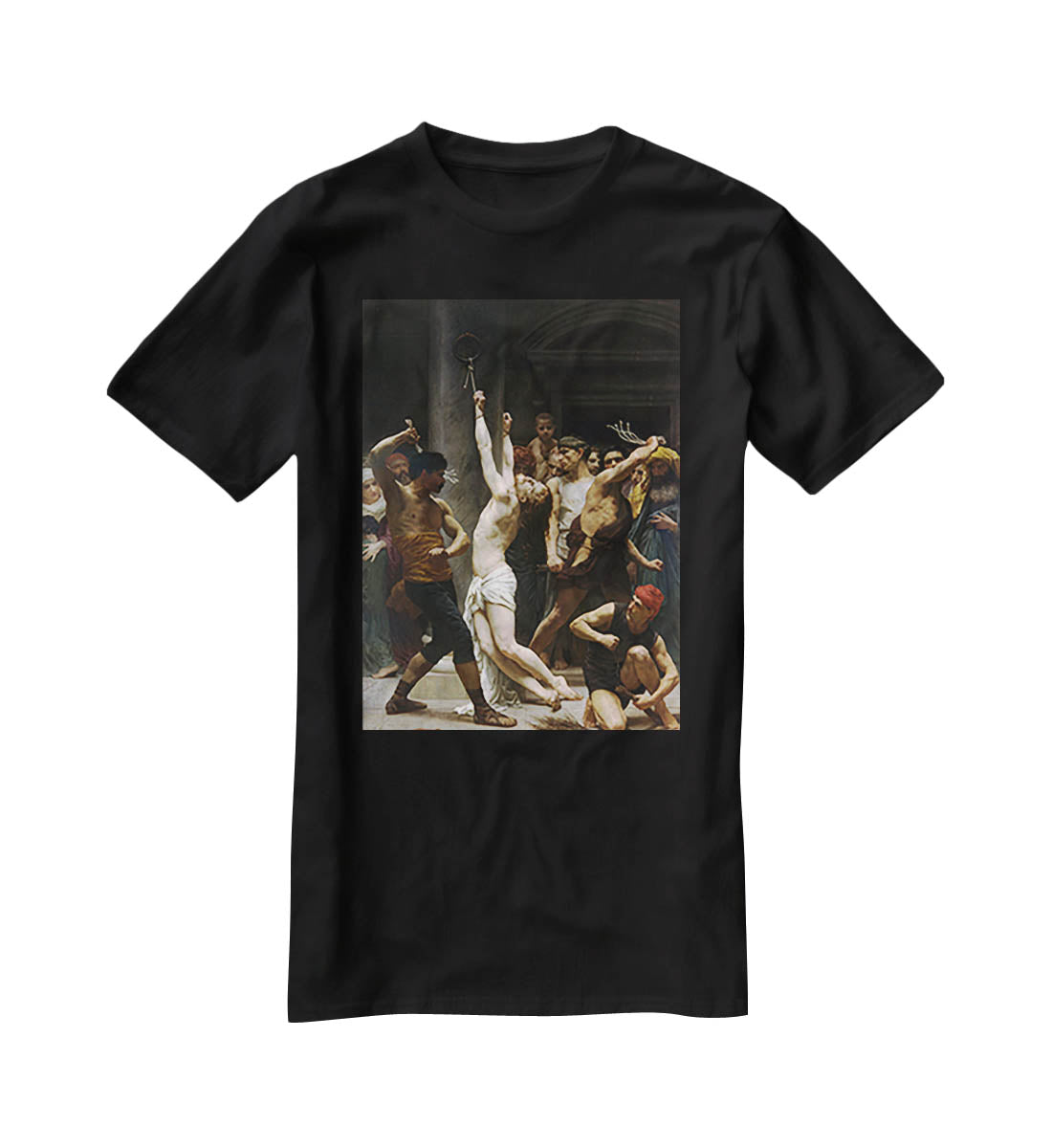 The Flagellation of Our Lord Jesus Christ By Bouguereau T-Shirt ...