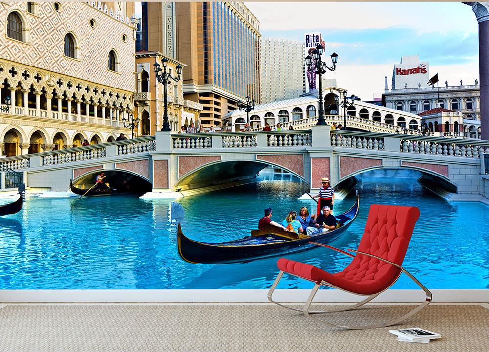 Venice Theme Venetian Wall Mural Wallpaper | Canvas Art Rocks