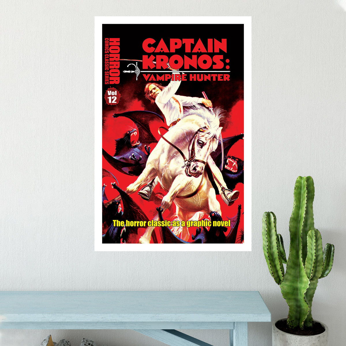 Horror Line Captain Kronos Vampire Hunter Wall Art – Canvas Art Rocks