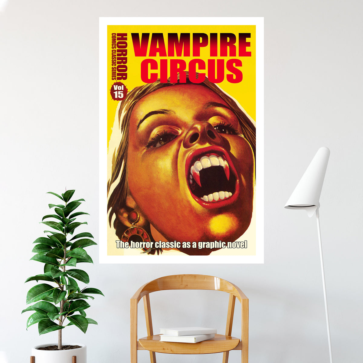 Horror Line Vampire Circus Wall Art – Canvas Art Rocks