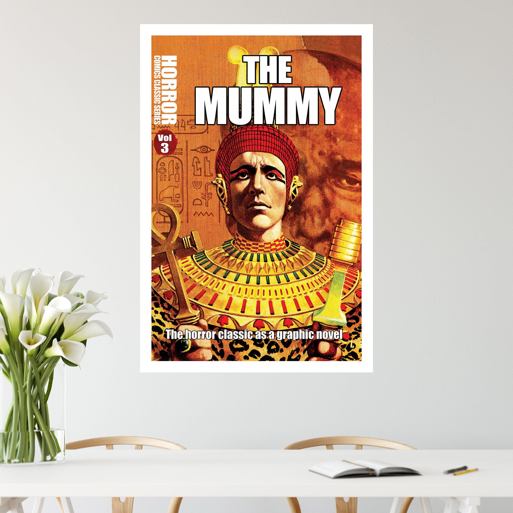 Horror Line The Mummy Cover Wall Art