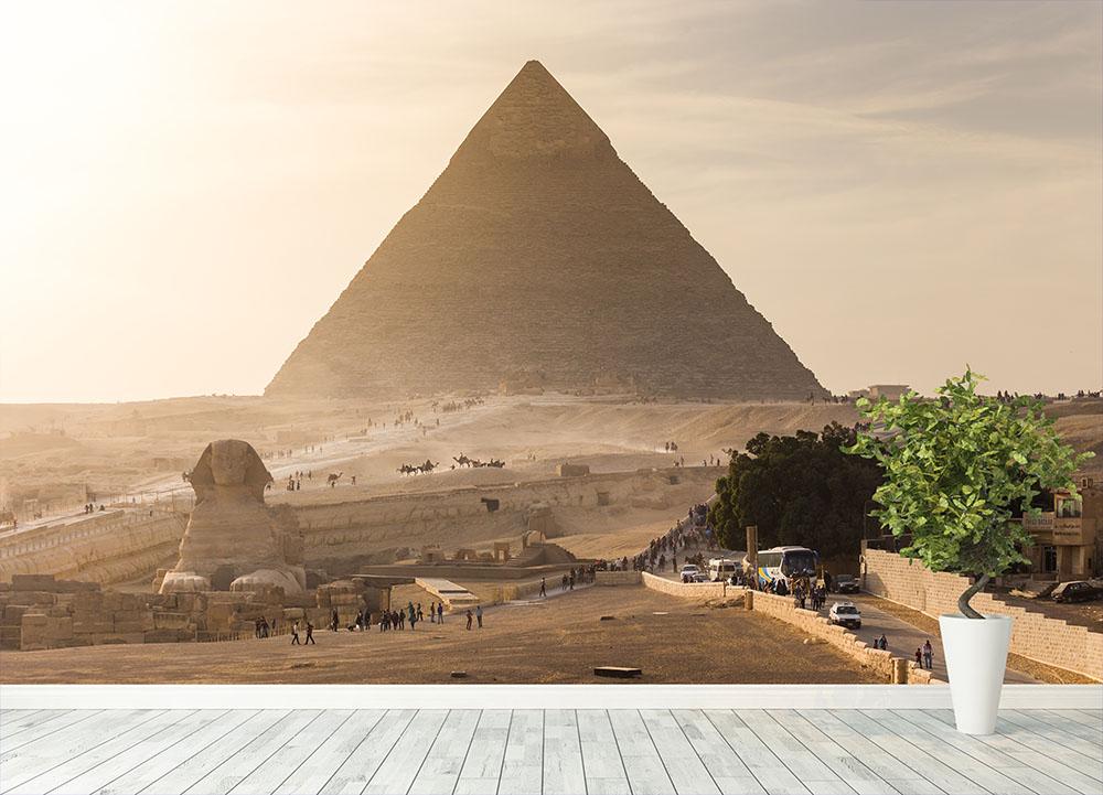 Pyramid Art Wallpaper
